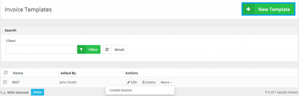 Creating Pre-filled Invoice Templates in Online Invoices - Online ...