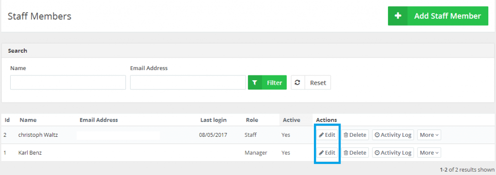 Managing Your Staff - Online Billing SoftwareOnline Billing Software